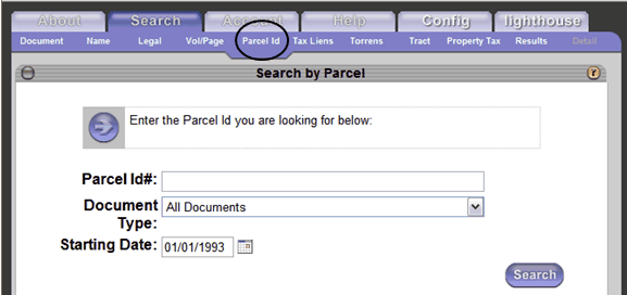 Parcel ID Searches